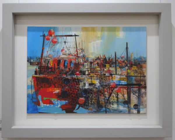 SOUTHWOLD HARBOUR by Ed Robinson (Mixed Media)