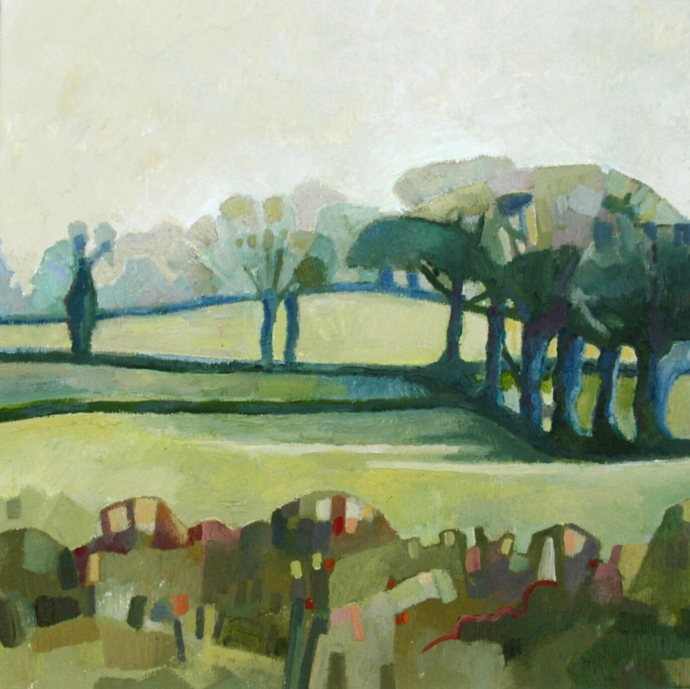 Foxley by Helen Beasley (Oil)