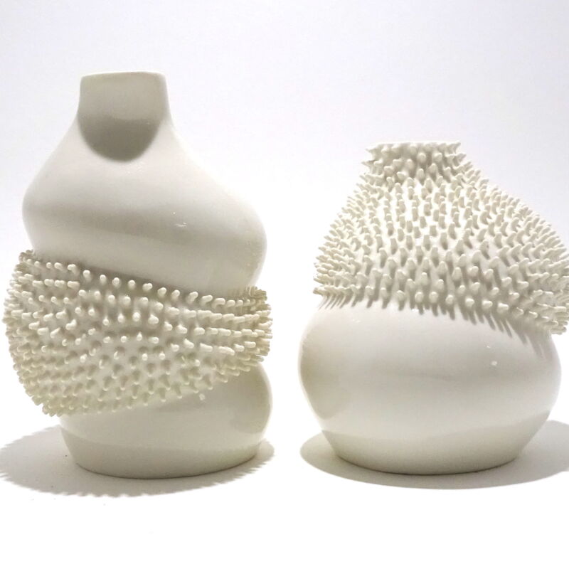 Mococo Vase Set by Ikuko Iwamoto (Ceramics)