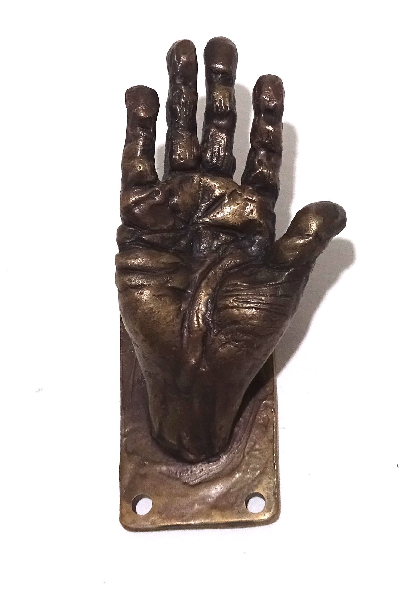 Bronze Hand Coat Hook by Nick Davis (Bronze)