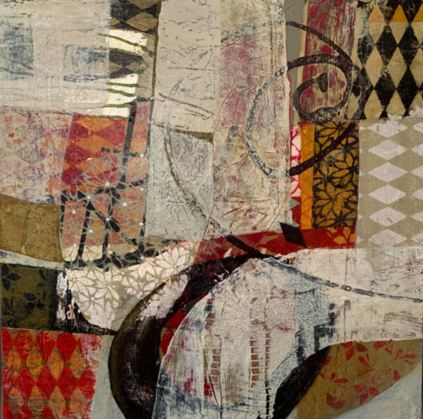 TURNAROUND DAY by Tiffany Logan (Mixed Media On Wood)