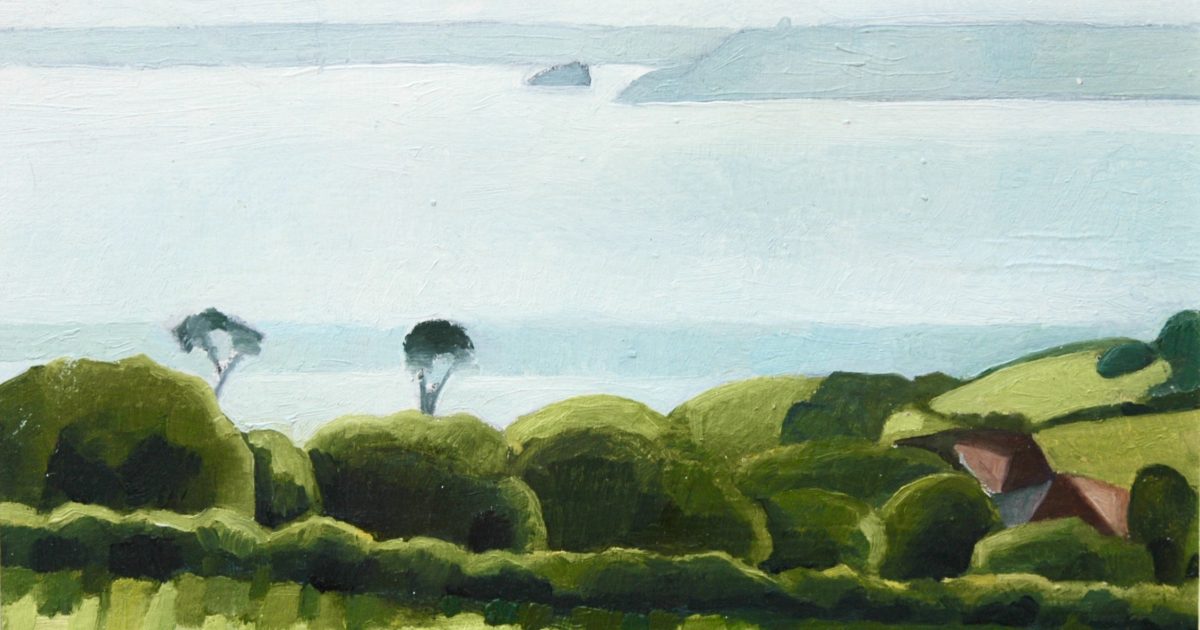 Hope Cove by Helen Beasley (Oil)