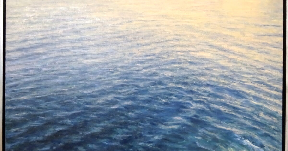 SUNSET CAP FERRAT by Justin Tew (Oil On Canvas)