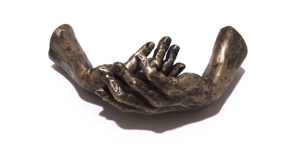 Bronze Hands (Pair) by Nick Davis (Bronze)